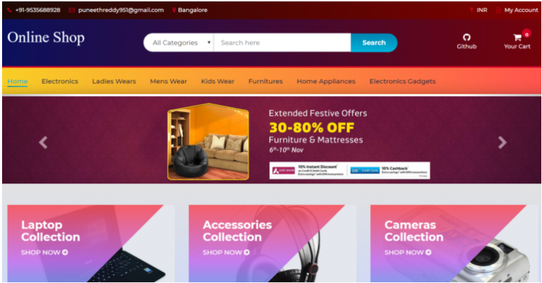 Portfolio website in HTML5 JavaScript and CSS with source code