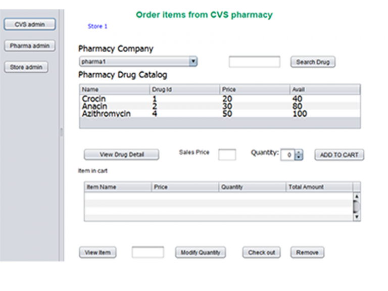 pharmacy inventory management system in java Archives - free projects codes